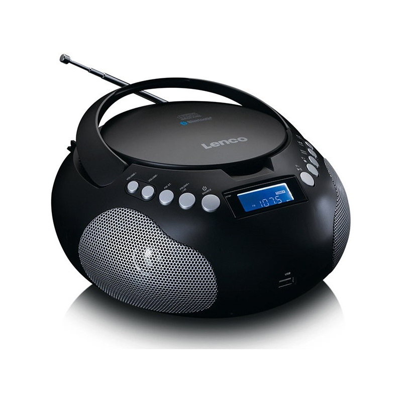 Lenco Portable FM Radio CD-USB Player With Bluetooth SCD-331